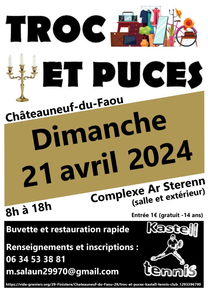 Troc et Puces - Châteauneuf-du-Faou